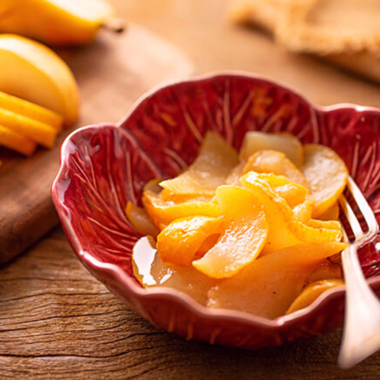 Receita de Pêra em Calda - Denise Real - Nutricionista em Bauru